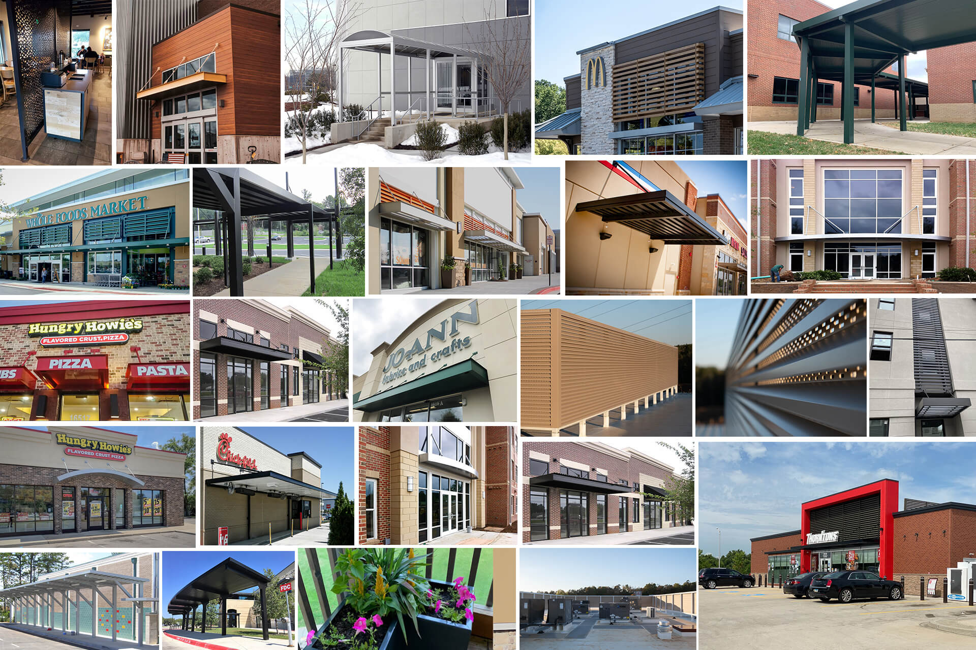Architectural Canopies | Commercial Canopies | Awning Company
