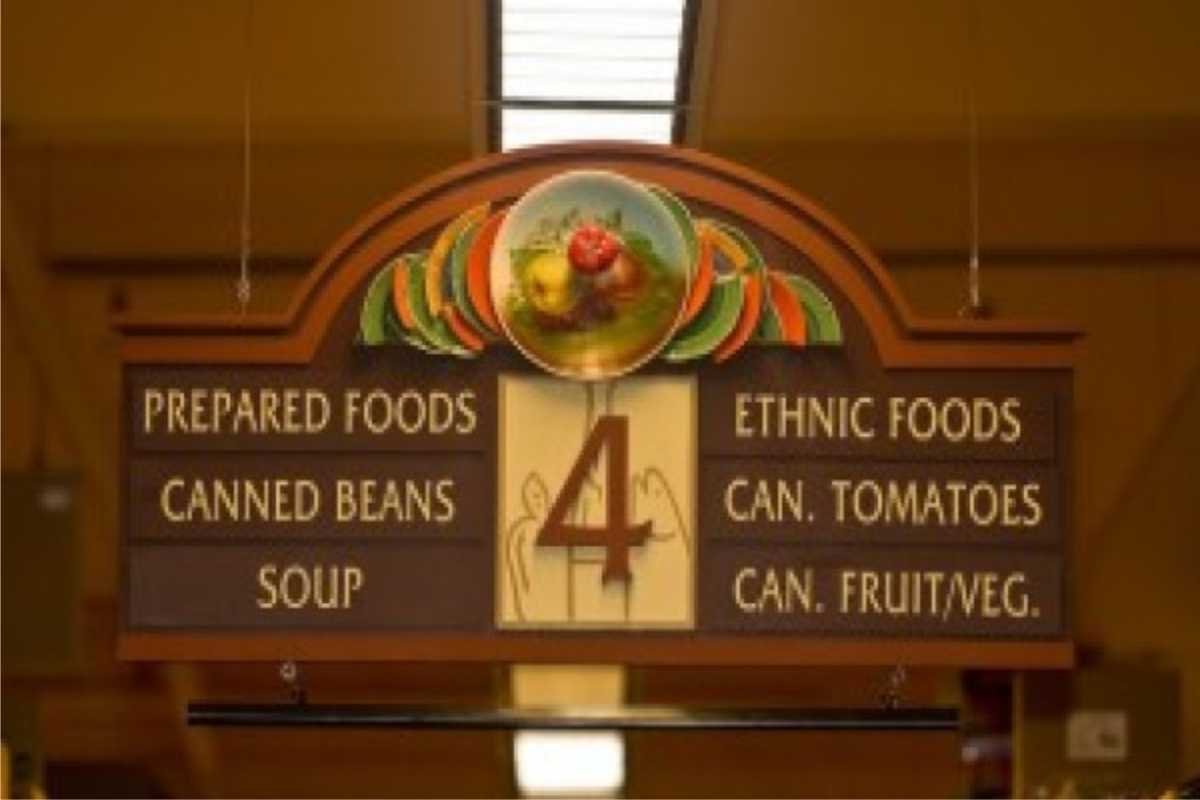 Custom Suspended Sign | Wayfinding System | New York Signs