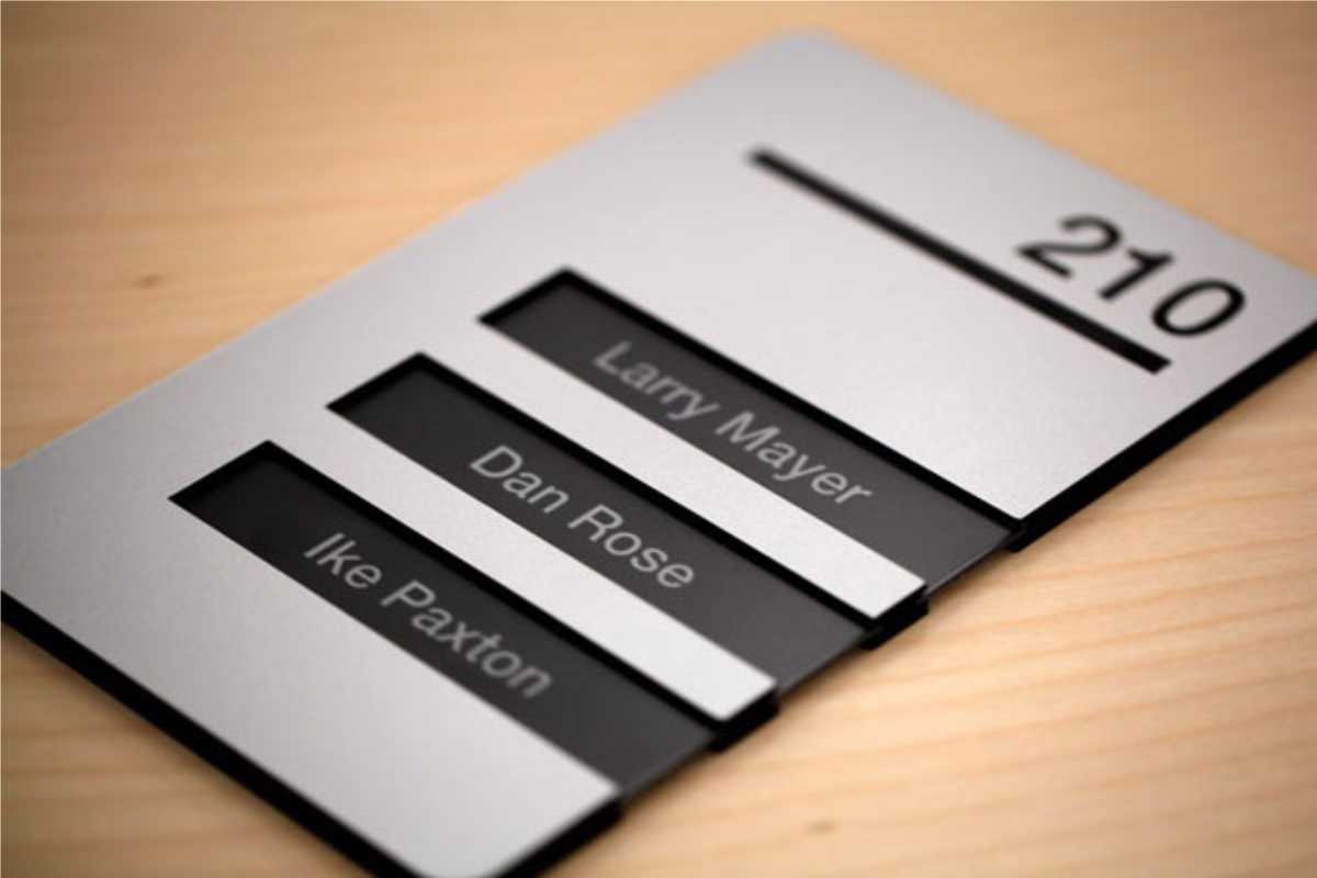 Sign Frames / Wall Signs | New York City Signs